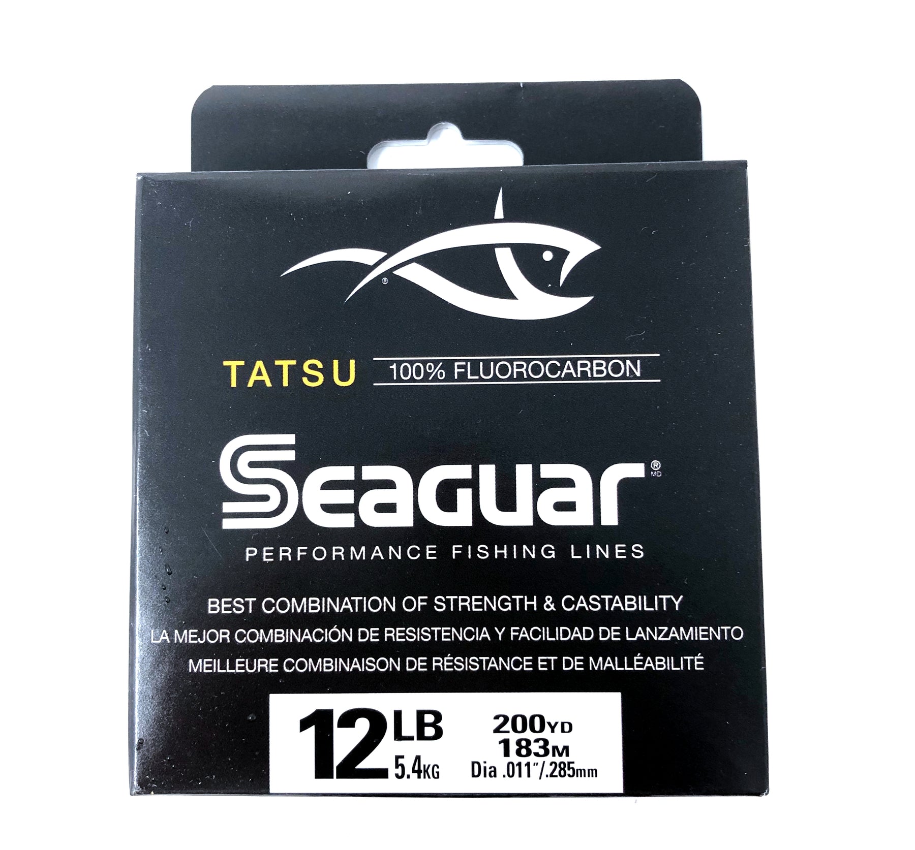 Seaguar Tatsu 100% Double-Structure Fluorocarbon Line 200yd